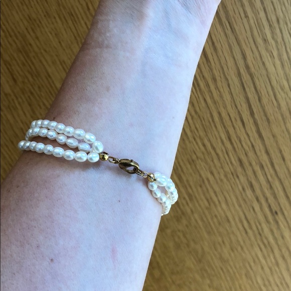 Jewelry | 3 Strand Pearl Bead Bracelet | Poshmark